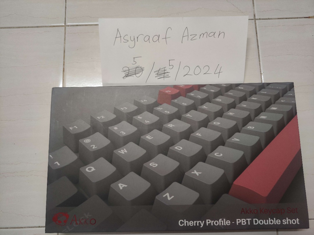 Akko Psittacus keycap set, Computers & Tech, Parts & Accessories ...