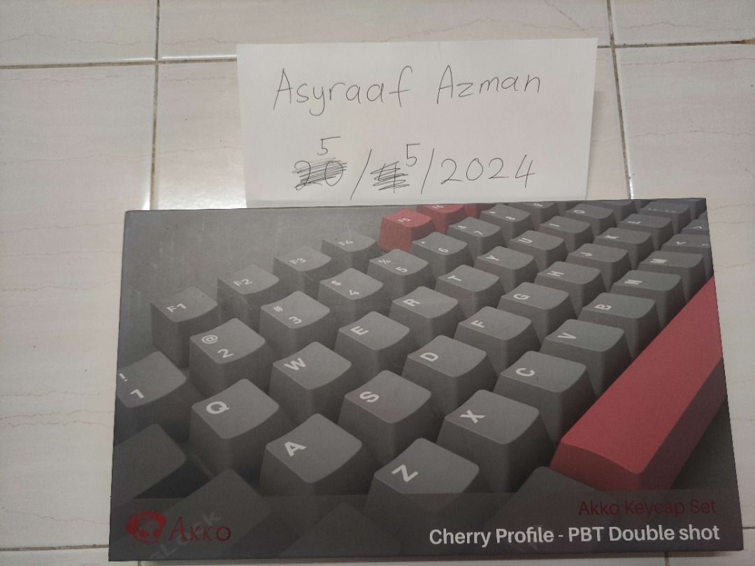 Akko Psittacus keycap set, Computers & Tech, Parts & Accessories ...