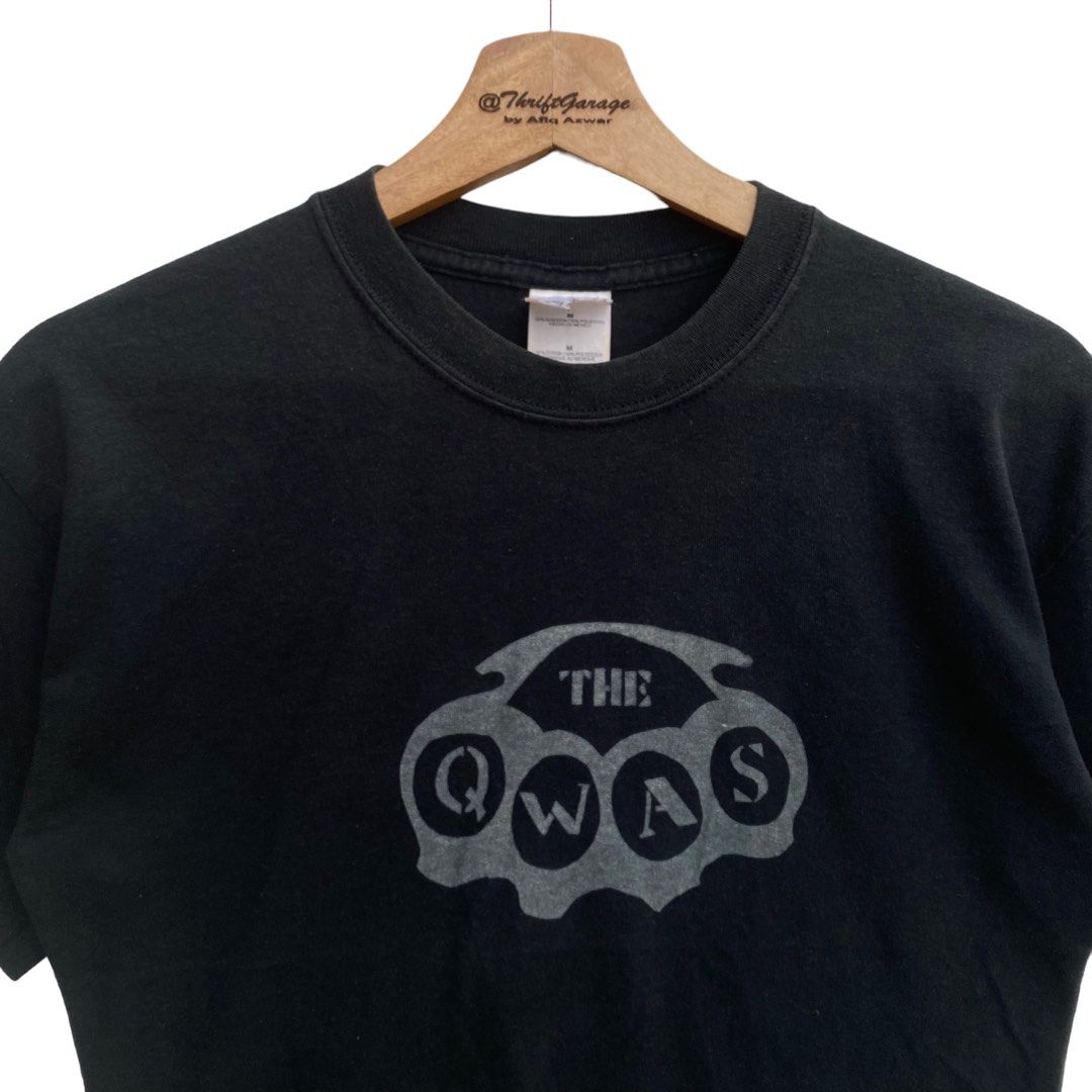 Band The QWAS Tee, Men's Fashion, Tops & Sets, Tshirts & Polo Shirts on ...