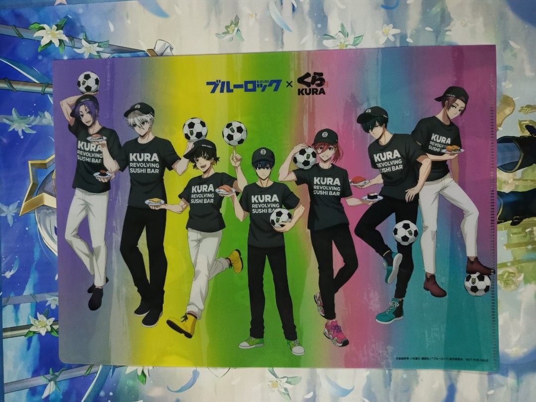 Blue Lock x Kura A4 File ~Nagi & Reo~, Hobbies & Toys, Collectibles & Memorabilia, Fan ...