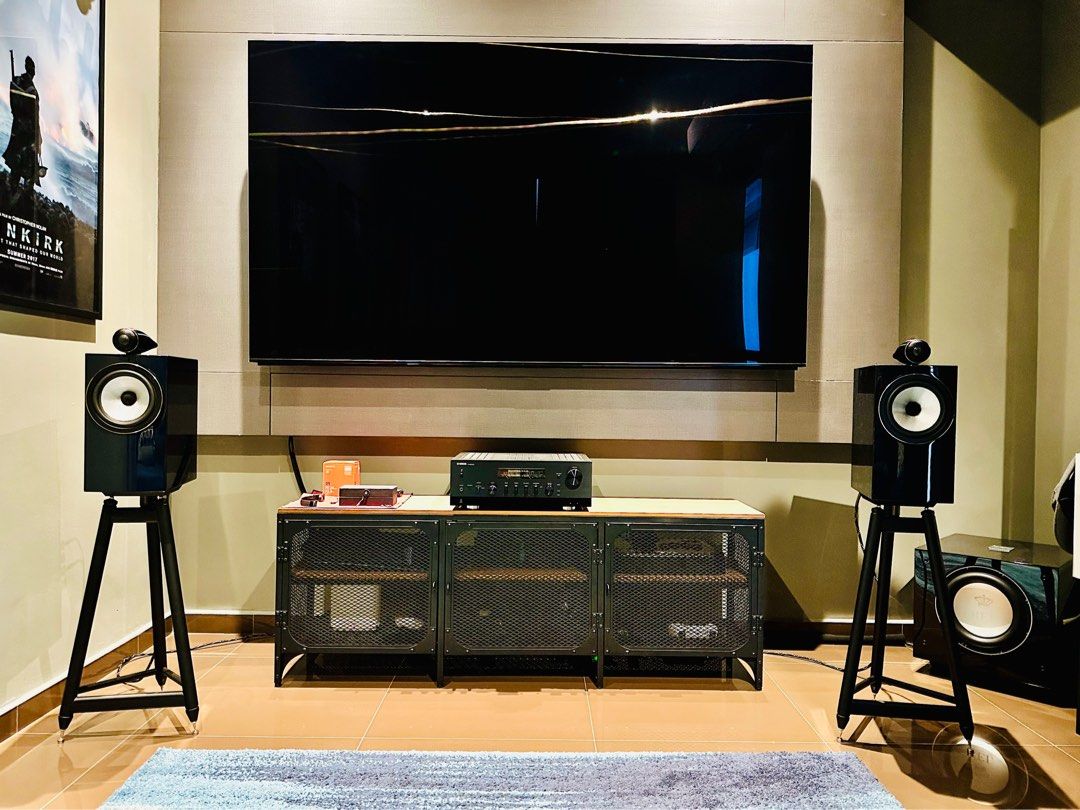 Bowers and Wilkins B&W 705 S3 Signature midnight blue metallic speaker ...