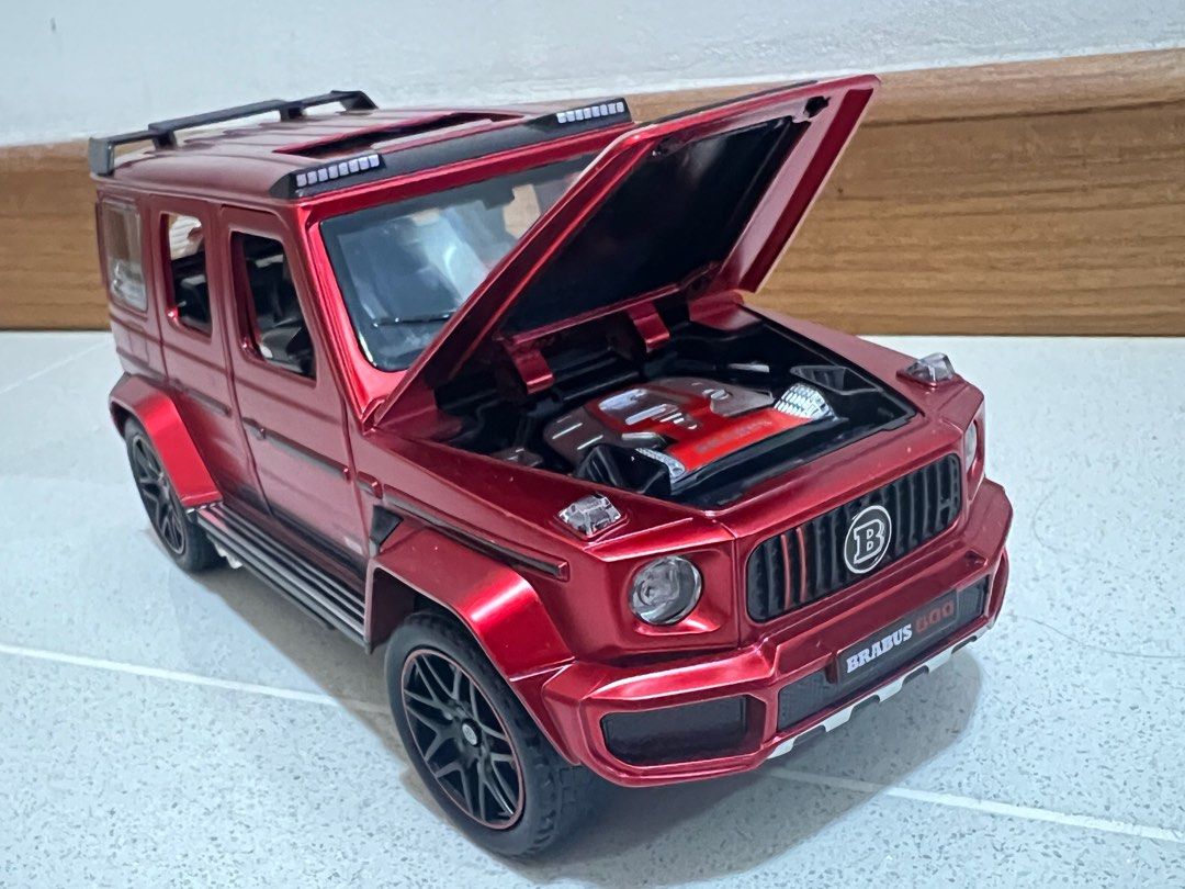 Brand new Brabus Red 1:24, Hobbies & Toys, Toys & Games on Carousell