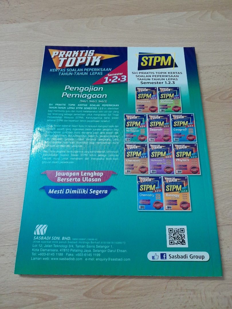 buku stpm perniagaan kondisi baru, Hobbies & Toys, Books & Magazines ...