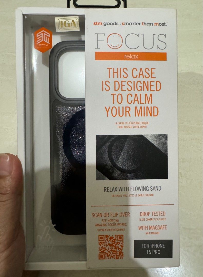 Case iphone 15 pro by stm ibox, Telepon Seluler & Tablet, Aksesoris ...