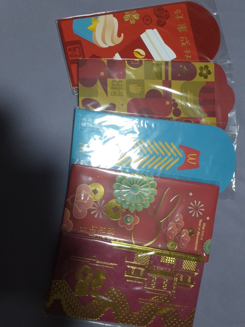 (Cheezy Bundle of 4 x Packs) WTC CNY Red Packets / Hongbao/ Angbao ...