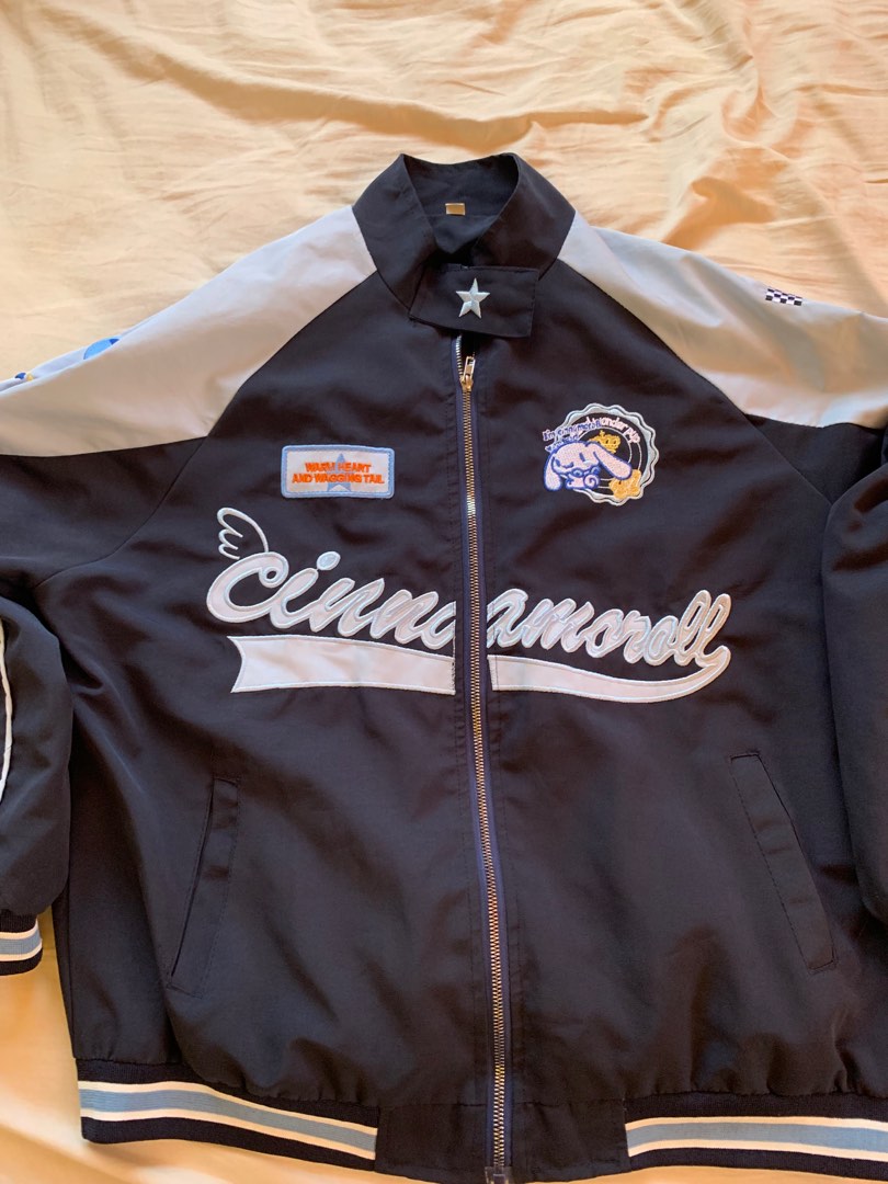 Cinnamoroll Racer Jacket (Sanrio X Kyuoko ), Women's Fashion, Coats ...