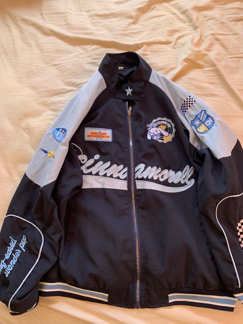 Cinnamoroll Racer Jacket (Sanrio X Kyuoko ), Women's Fashion, Coats ...