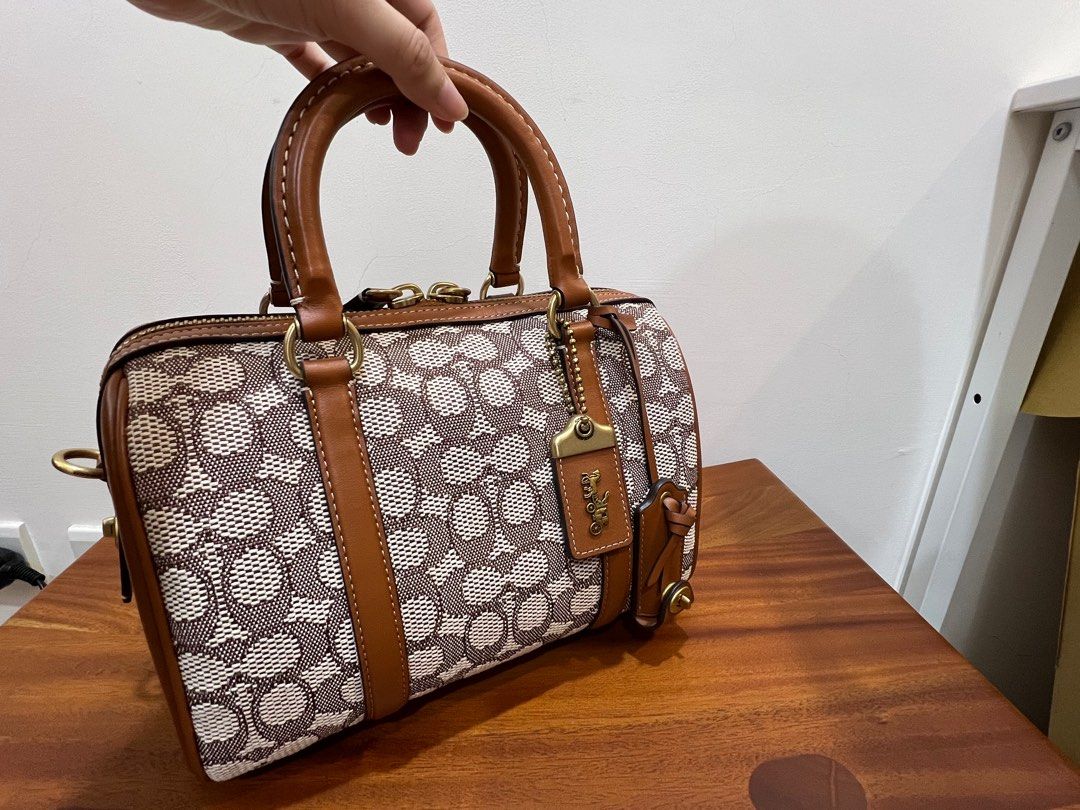 Coach Ruby 25 專櫃款 波士頓包, 她的時尚, 包包、錢包, 手提、托特包在旋轉拍賣