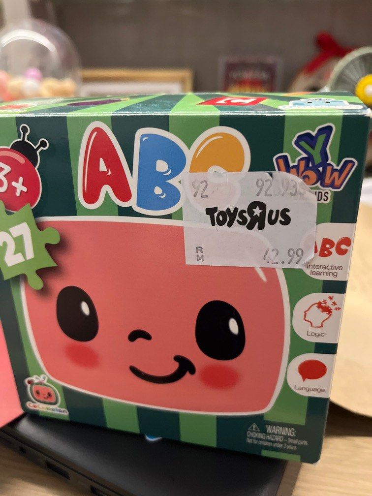 Cocomelon coco melon Puzzle ABC, Babies & Kids, Infant Playtime on Carousell