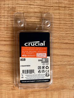 Crucial RAM 16GB DDR4 3200MHz CL22 Laptop Memory CT16G4SFRA32A ...