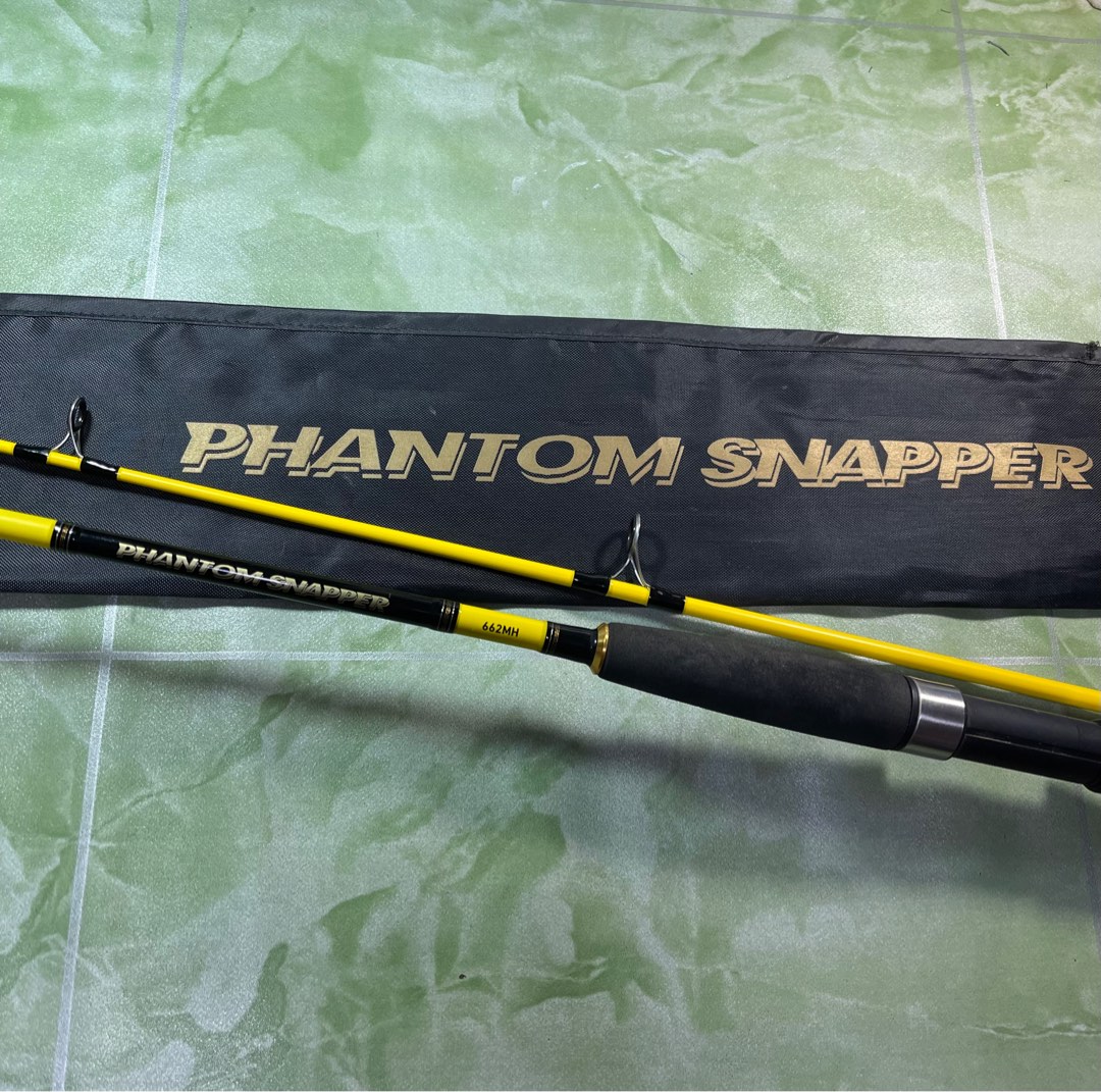 Daiwa phantom snapper spinning fishing rod, Sports Equipment, Fishing ...