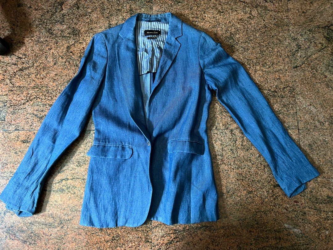 Demin design, Women's Fashion, Coats, Jackets and Outerwear on Carousell