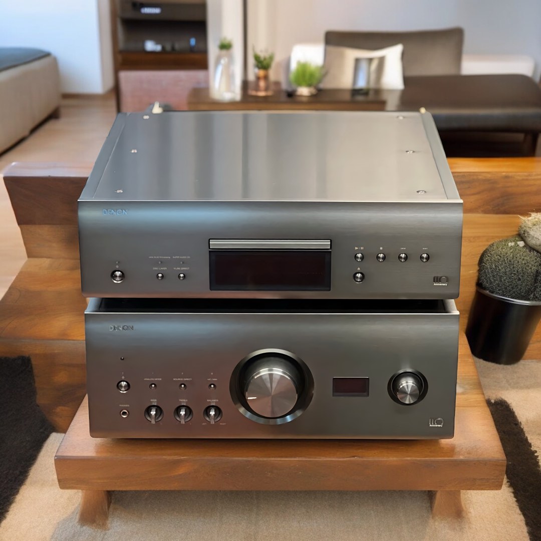 Denon PMA-A110 Integrated Amplifier & DCD-A110 SACD Player Limited 110th Anniversary Edition w ...