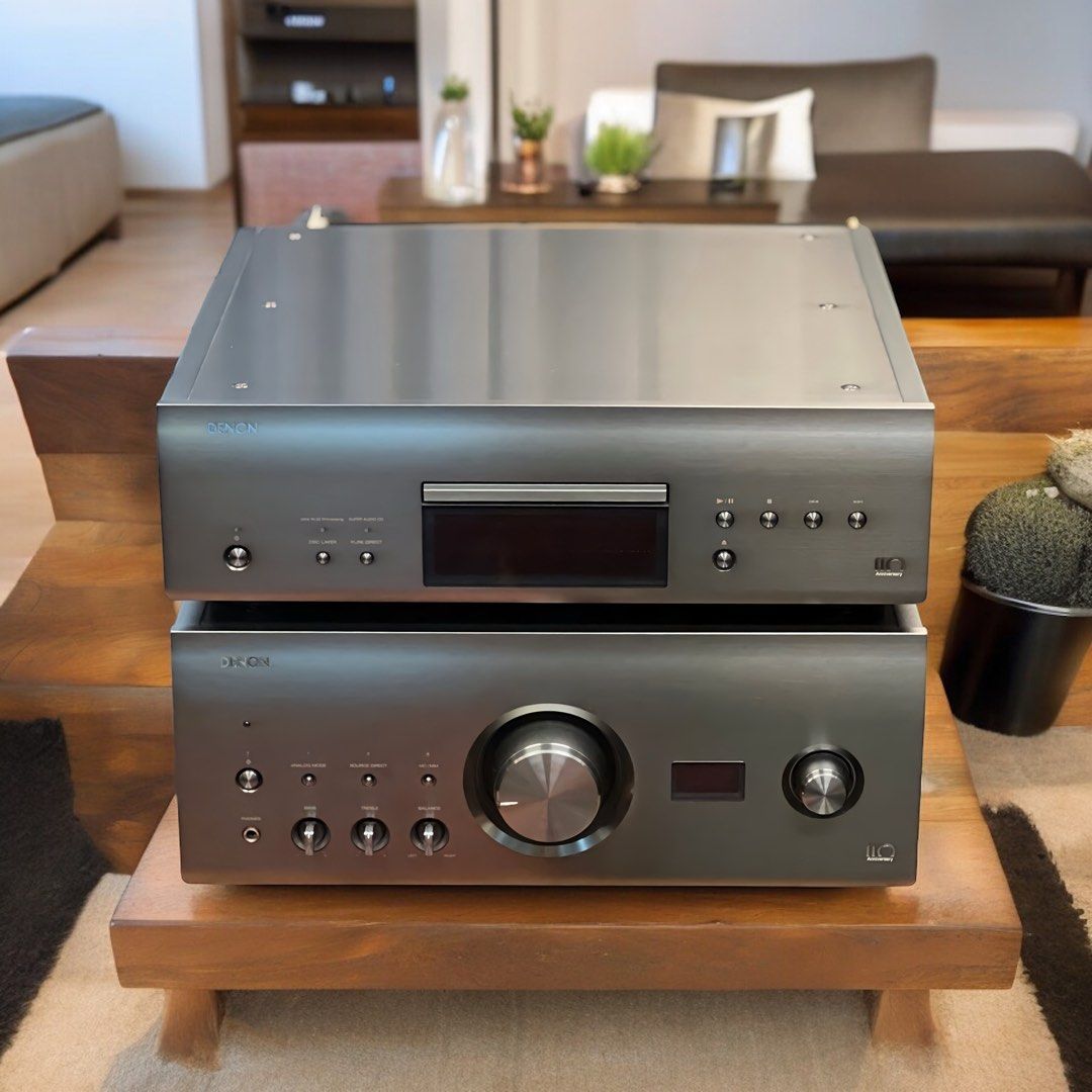 Denon PMA-A110 Integrated Amplifier & DCD-A110 SACD Player Limited 110th Anniversary Edition w ...
