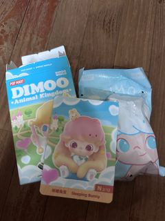Dimoo Animal Kingdom - Sleeping Bunny, Hobbies & Toys, Toys & Games on ...