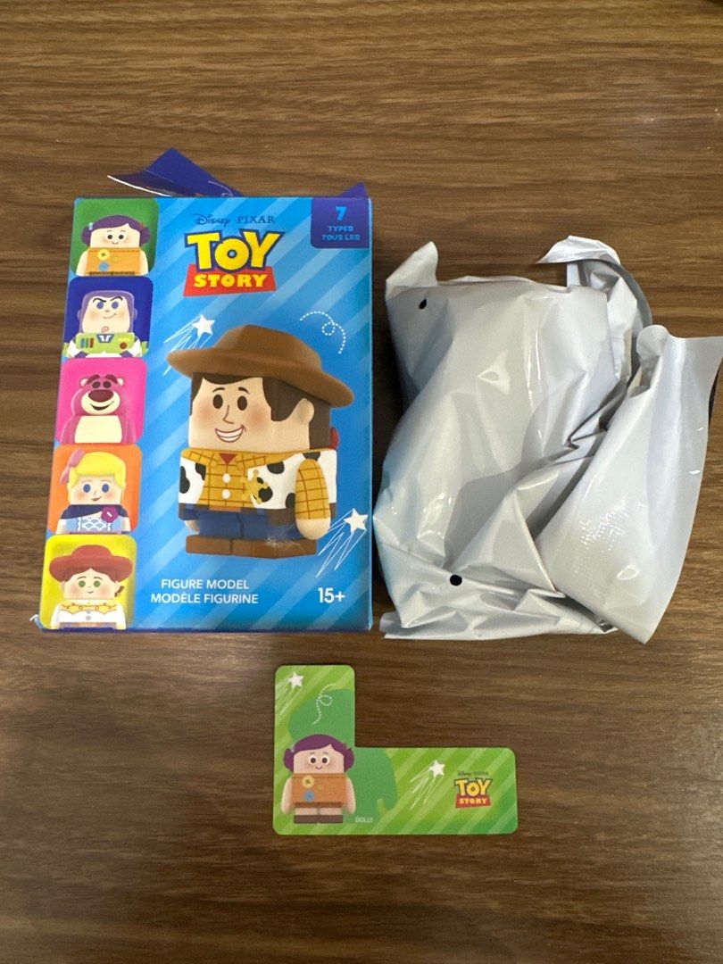 Disney Miniso Toy Story Quadrate Blind Box Dolly 盲盒, 興趣及遊戲, 玩具 & 遊戲類 ...