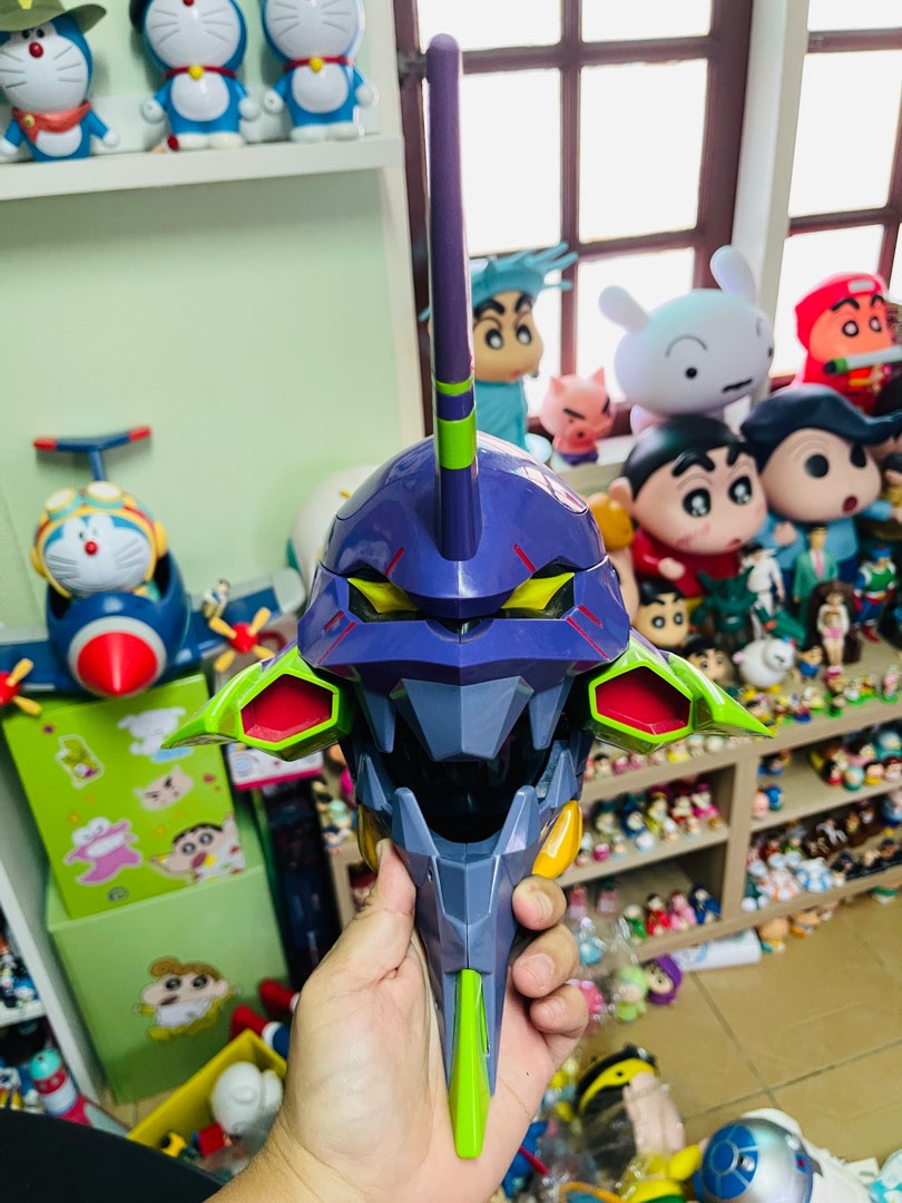 Evangelion USJ Limited Popcorn Bucket Light eye Bucket Eva Anime JP ...