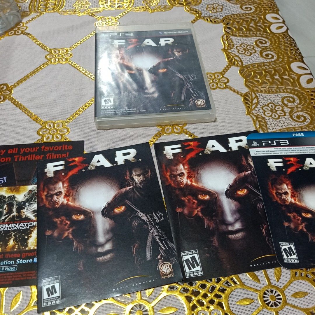 Fear playstation 3 r1, Video Gaming, Video Games, PlayStation on Carousell