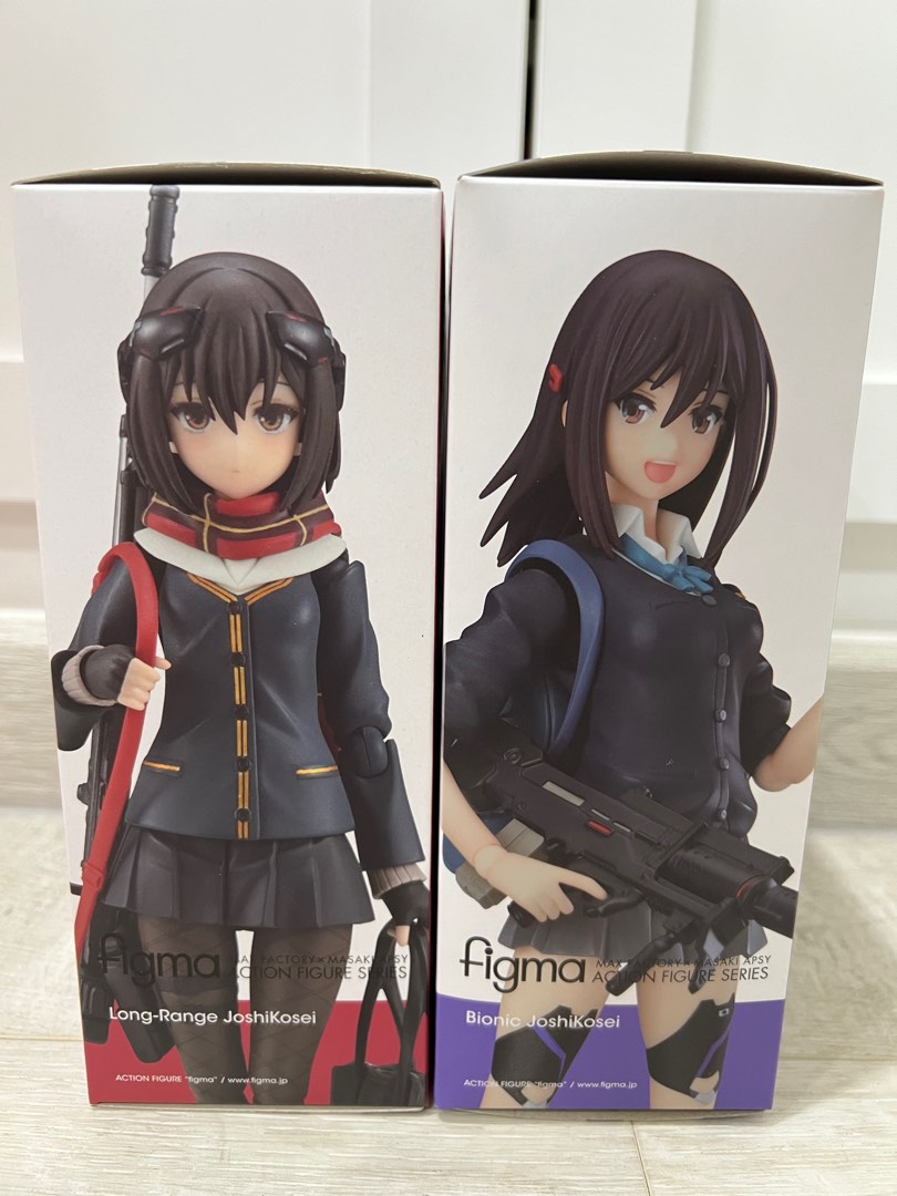 Figma 385 405 ARMSNOTE Arms Note Bionic Long Range Joshikosei JK ...
