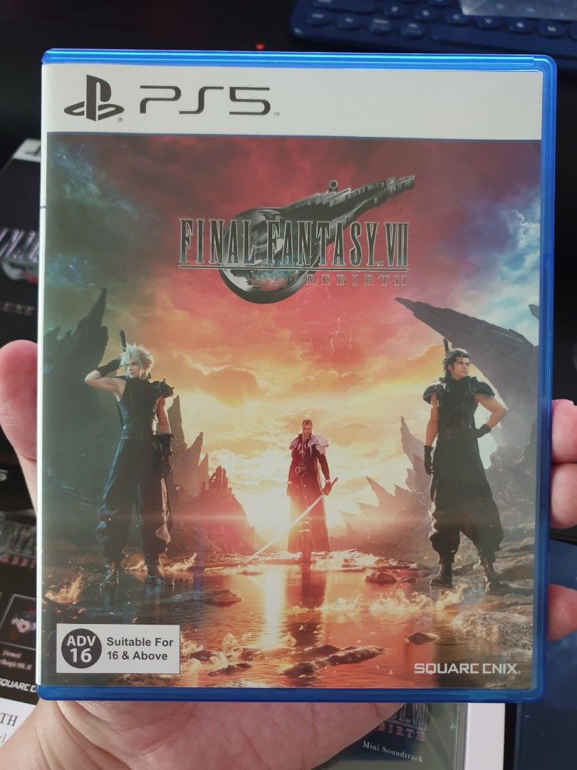 Final Fantasy 7 FF7 REBIRTH Deluxe Edition PS5, Video Gaming, Video ...