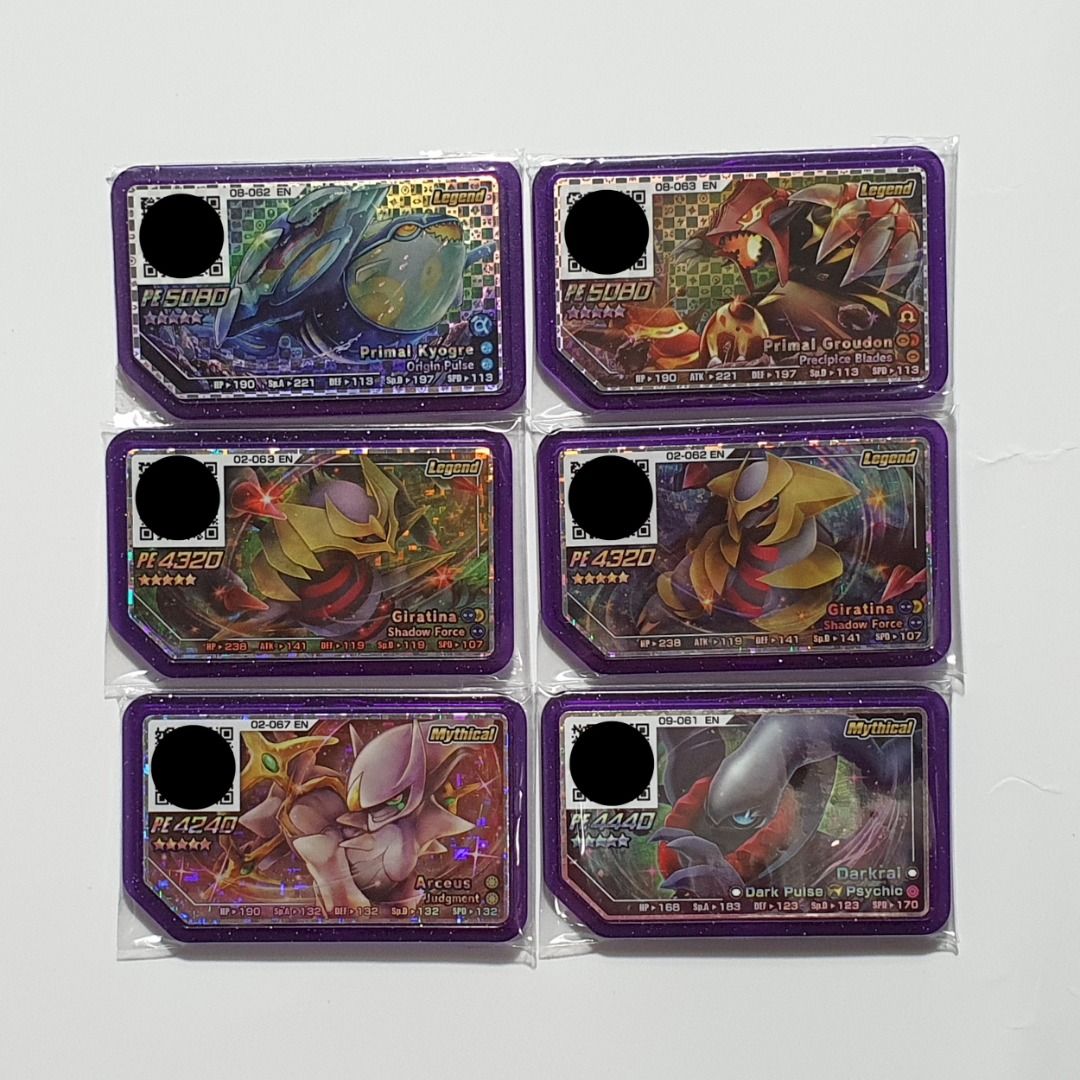 Authentic Gaole 5* Charizard Y Lugia Ho-Oh Kyogre Groudon Arceus Lunala ...