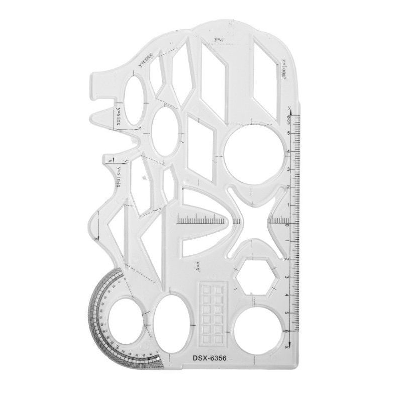 Graphical Polygon Shape Template Ruler Soft Function, Hobbies & Toys ...