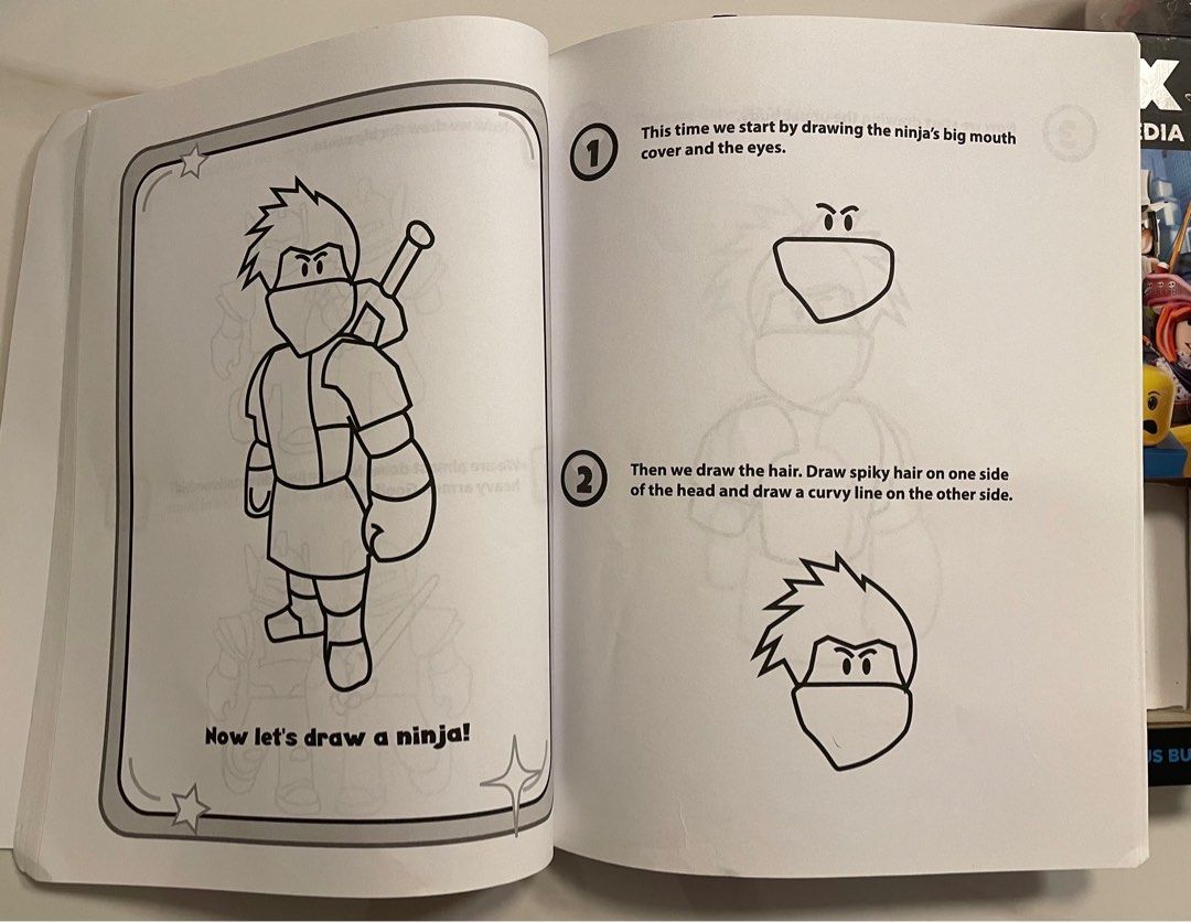 How to draw Roblox | Roblox character encyclopedia - From USA original ...