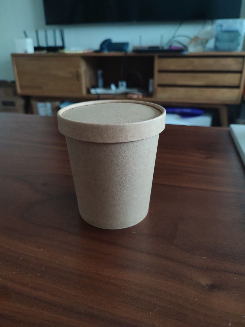 50 pcs Ice cream tub 16oz, Food & Drinks, Homemade Bakes on Carousell