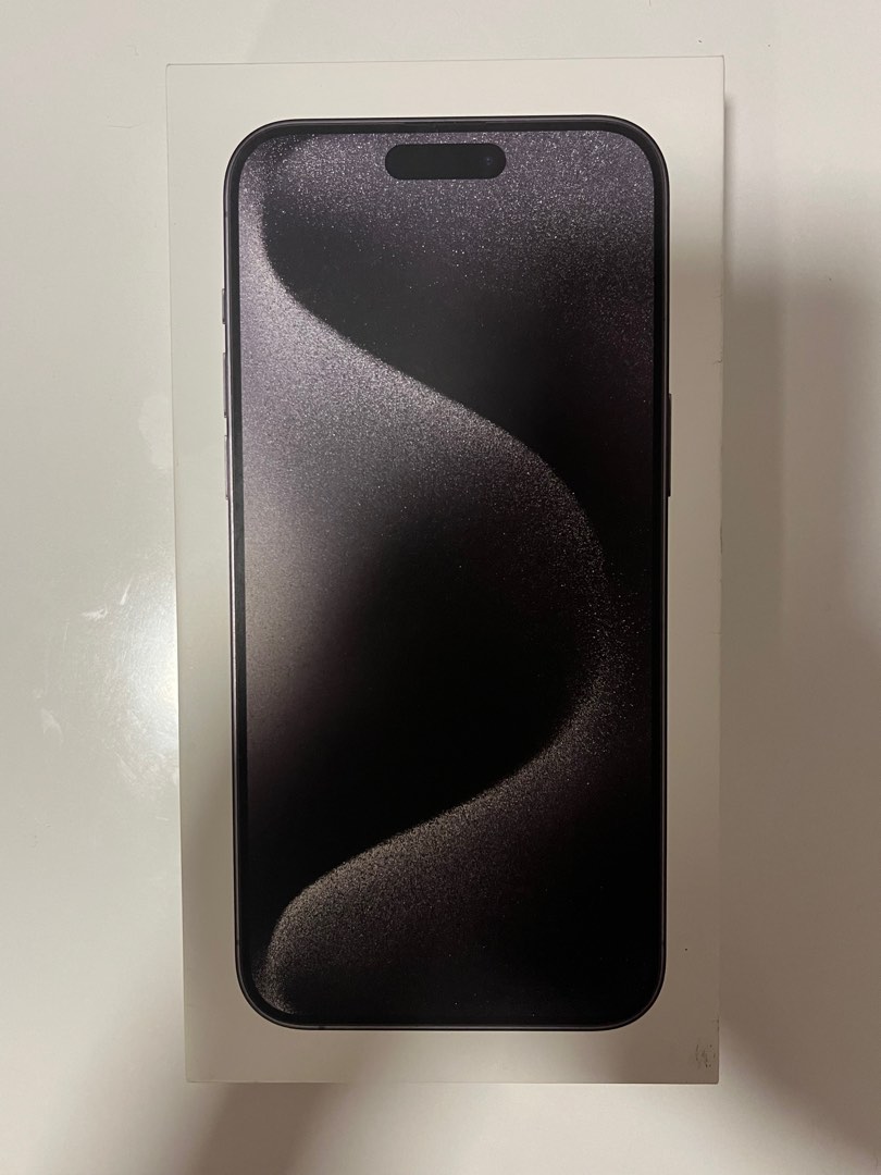 iPhone 15 Pro Max Black Titanium 256GB, Mobile Phones & Gadgets, Mobile ...