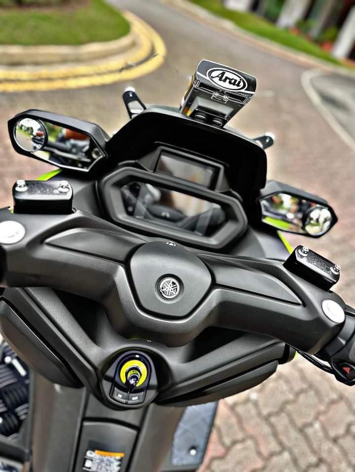 IU Unit Or OBU Bracket For Xmax V1 and V2, Motorcycles, Motorcycle ...