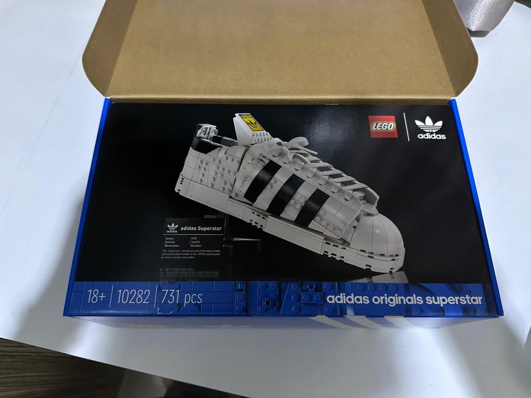 Lego Adidas Shoe, Hobbies & Toys, Toys & Games on Carousell