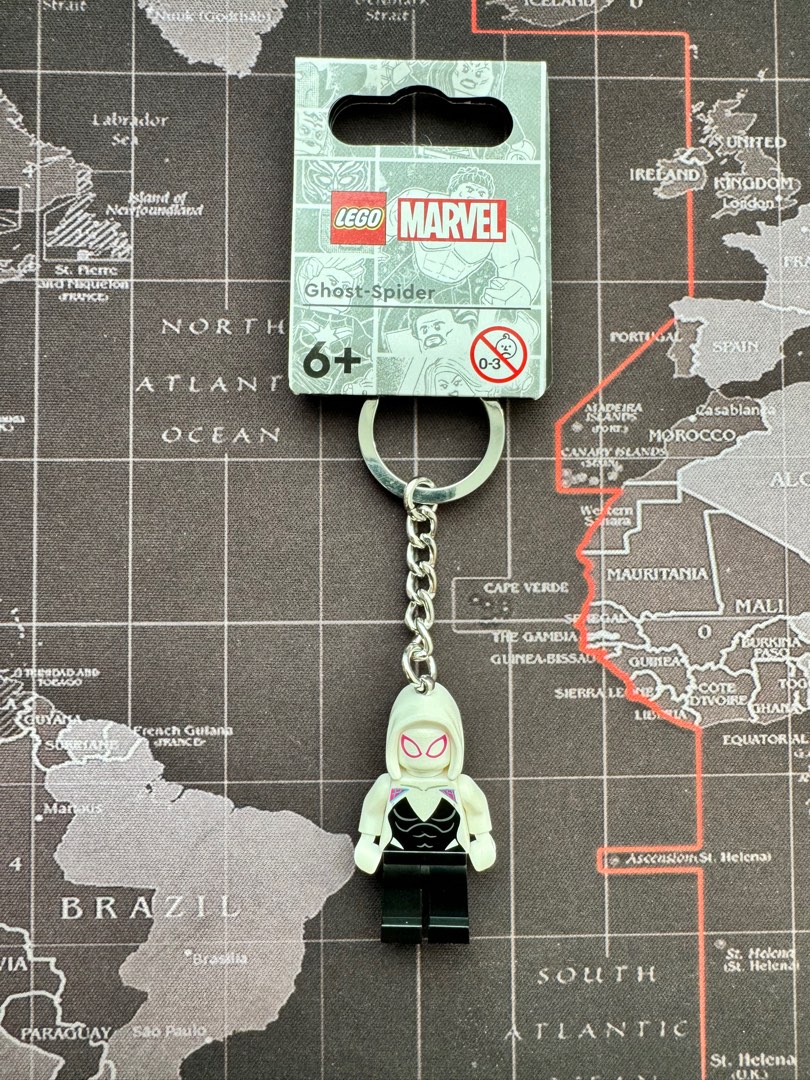 LEGO MARVEL GHOST SPIDER KEYCHAIN, Hobbies & Toys, Collectibles ...