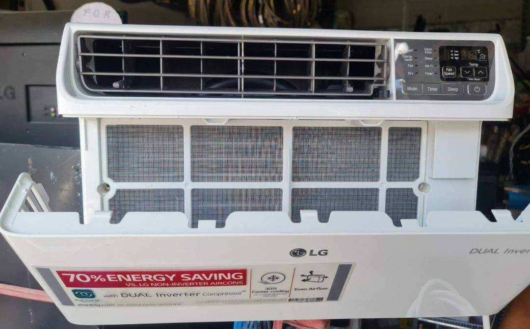 LG DUAL INVERTER Window type Air conditioner, TV & Home Appliances, Air ...