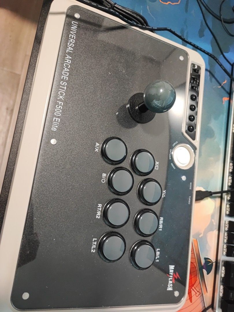 MAYFLASH Arcade Stick F500 Elite with Sanwa Buttons and Sanwa Joysticks ...