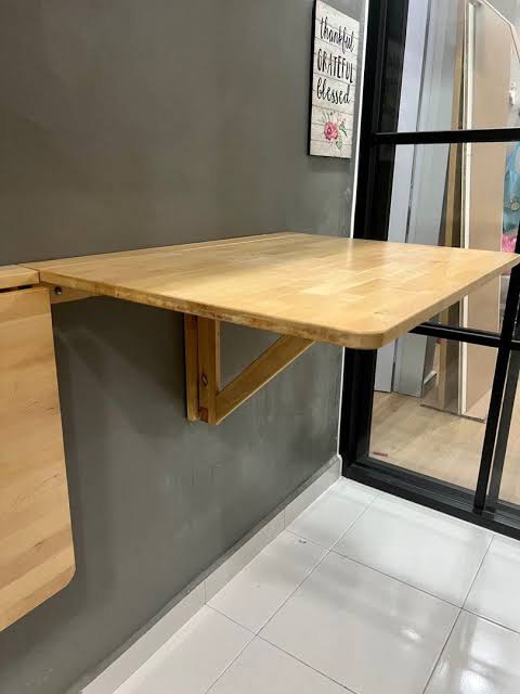 Meja lipat dinding Ikea Norbo/ meja kantor/ meja kerja/ meja komputer ...