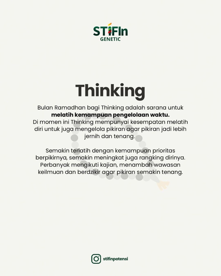 Mengenal STIFIn, Tes untuk Mengenali Potensi Diri Kita , WA 0857–7217 ...