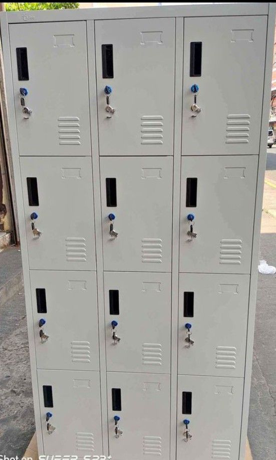 Metal locker 12 doors, Furniture & Home Living, Furniture, Other Home ...