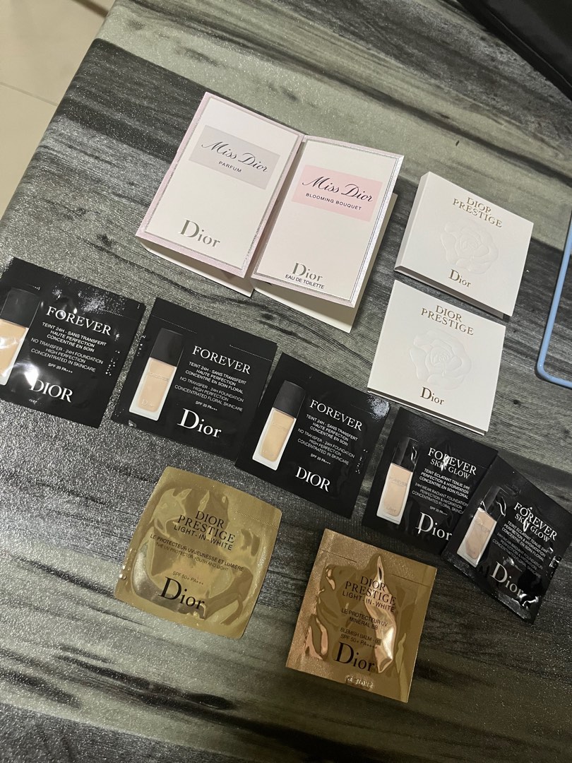 Miss Dior Parfum Blooming Bouquet EDT Sample Vial Skincare Makeup Set ...