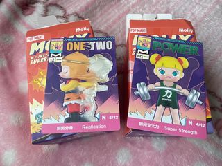 Popmart Molly My Instant Superpower Luminous Display Container, Pink ...