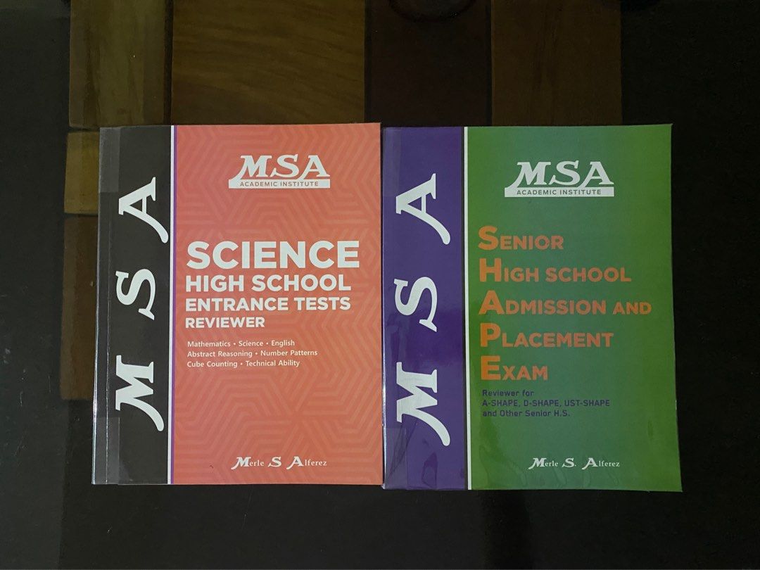 MSA Reviewer for ALL Senior High School & Science High School, Hobbies ...