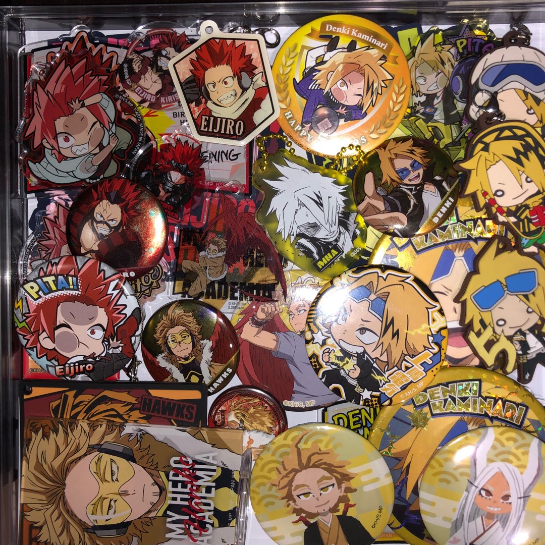 My Hero Academia Official Badges, Keychains, Assorted Merchandise ...