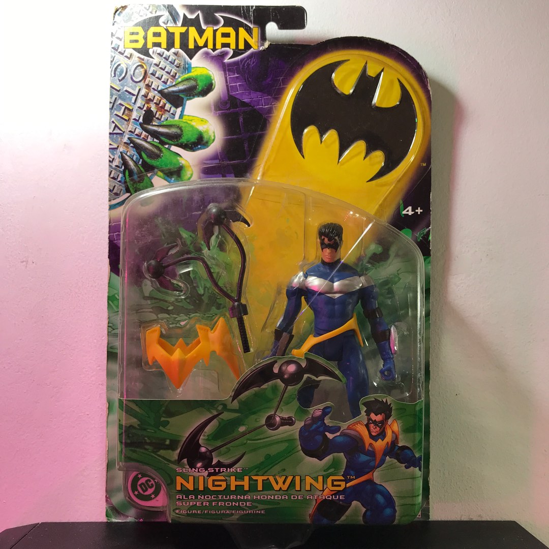 NIGHTWING Batman Sling Strike Action Figure DC Comics 2004 Mattel ...