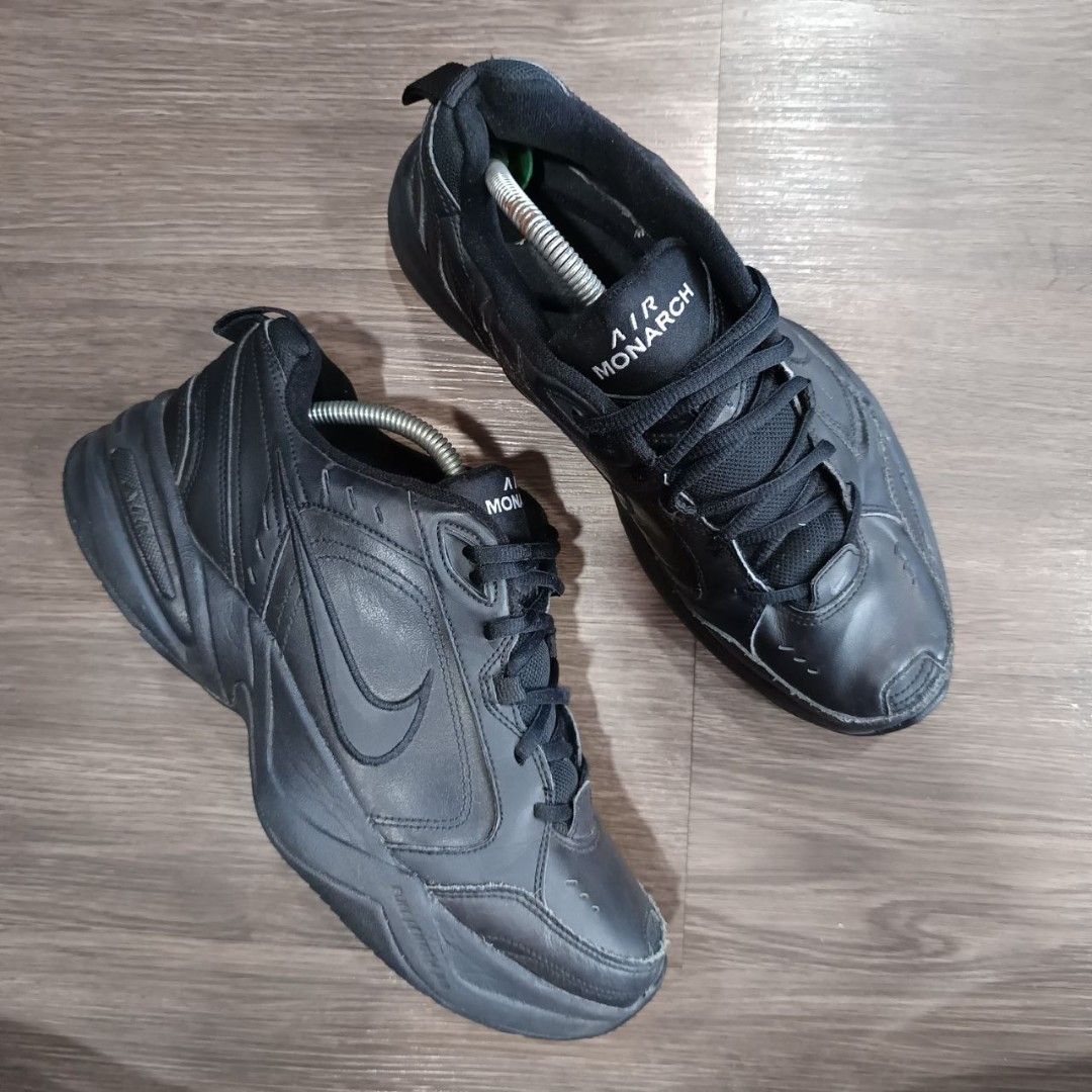 Nike Air Monarch Black 9.5UK / 28.5CM (RM 90), Men's Fashion, Footwear ...
