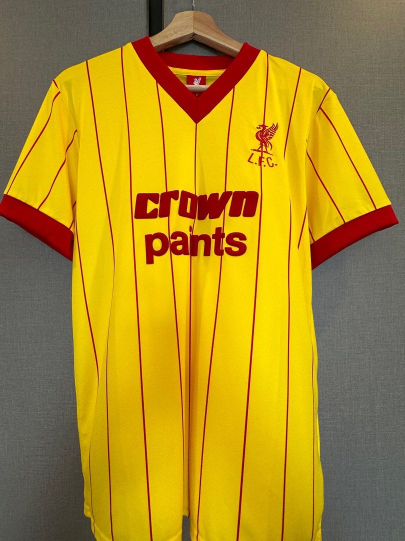 Official Liverpool FC retro away jersey, Men's Fashion, Activewear on ...