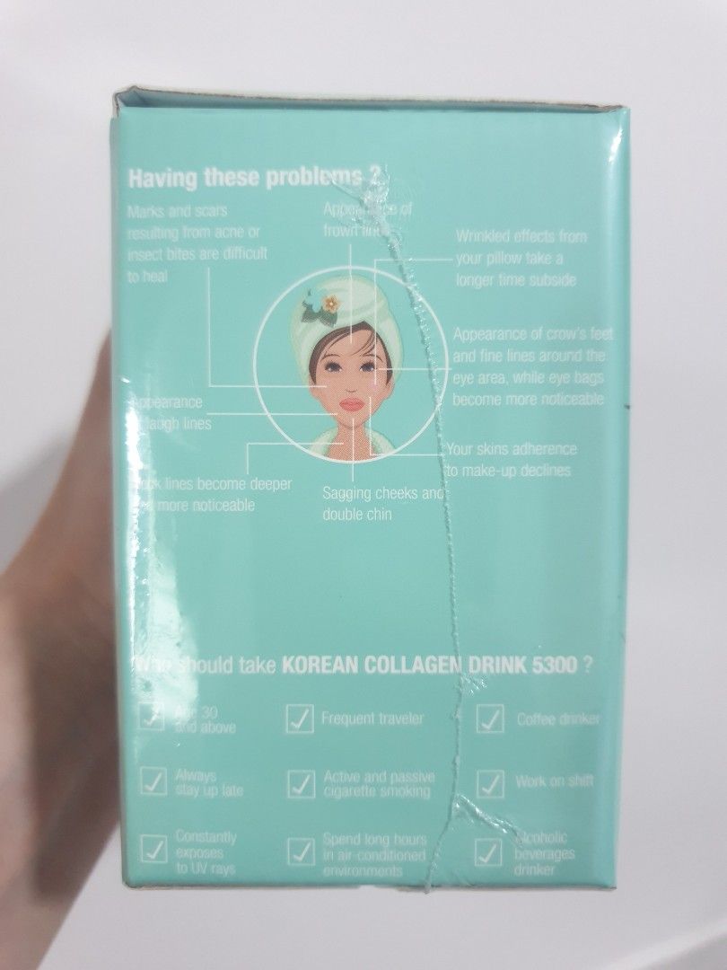 Original Korean Collagen Drink, Health & Nutrition, Health Supplements ...