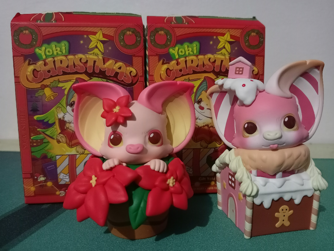 POP MART Yoki Christmas Series - Christmas Flower Yoki, Candy House ...