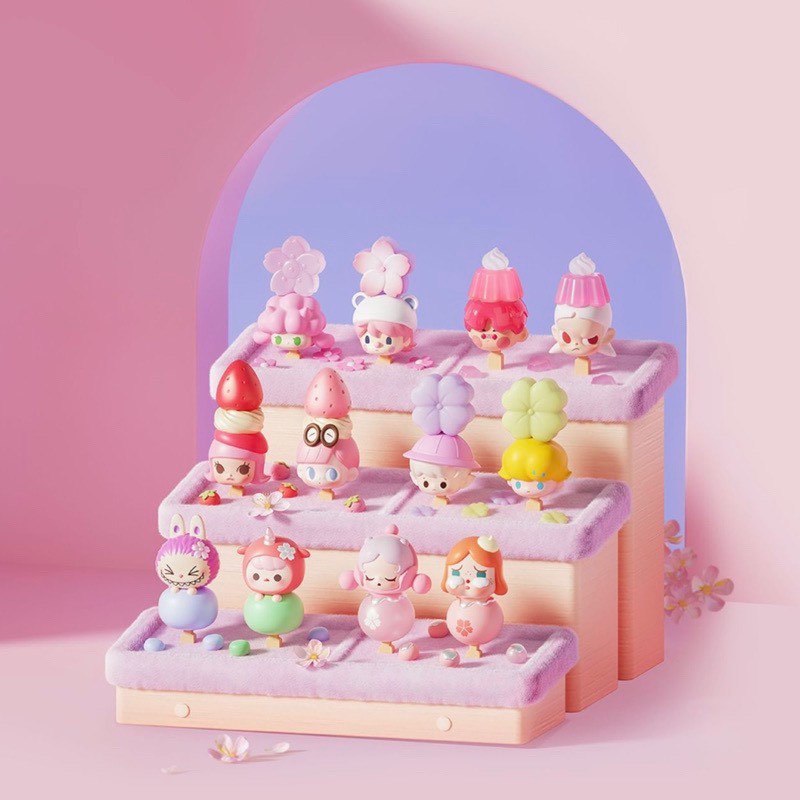 Popmart PopBean - Cherry Blossom Dessert/Love Letter/2022 Flying Series ...