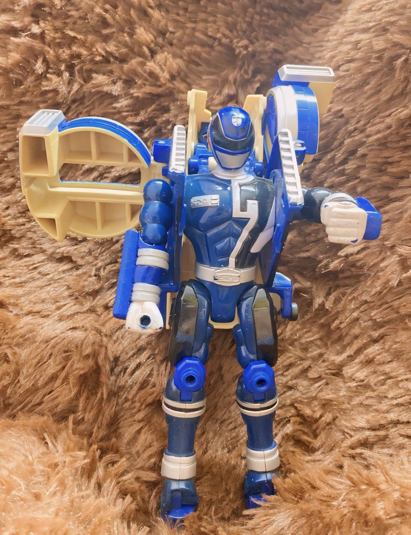 Power Rangers Blue SPD, Hobbies & Toys, Toys & Games on Carousell