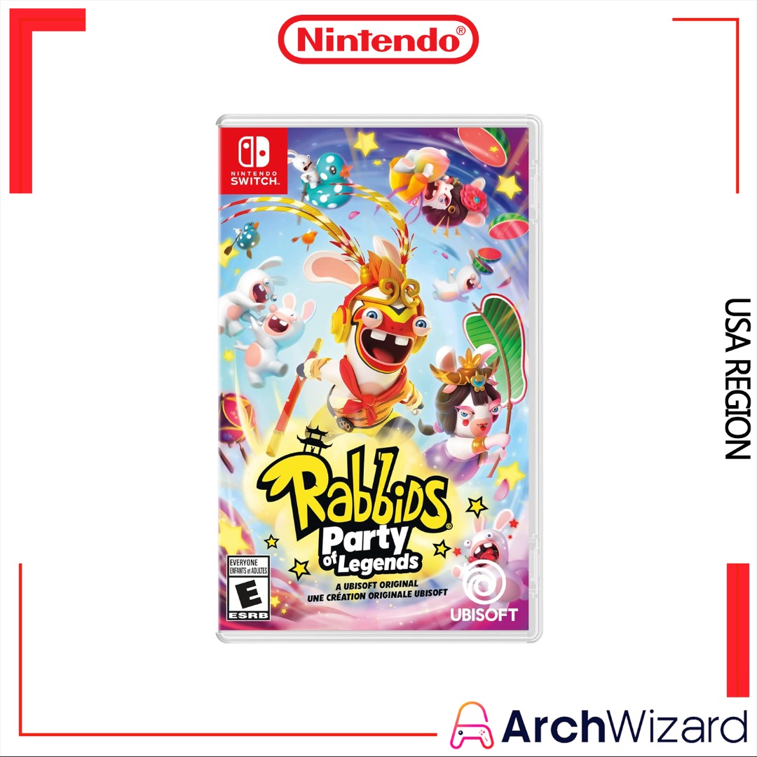 Rabbids Party of Legends - Adventure Strategy Game 🍭 Nintendo Switch ...