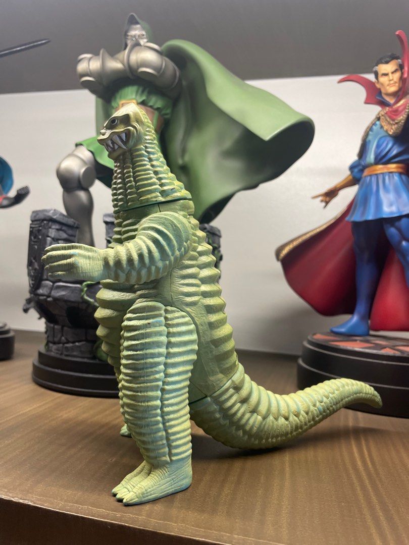 Red king kaiju godzilla figure toy action monster series, Hobbies ...